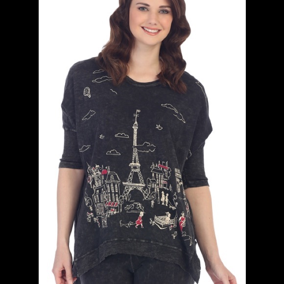 jess and jane | Tops | 5 Star 2x Jess N Jane Parisian Shirt | Poshmark